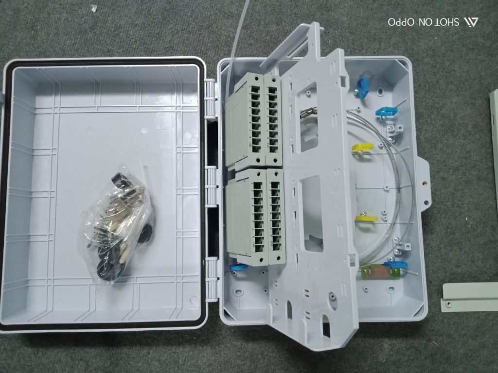 Hộp phối quang ODF 32/48Fo Outdoor nhựa full phụ kiện - CÔNG TY TNHH ...