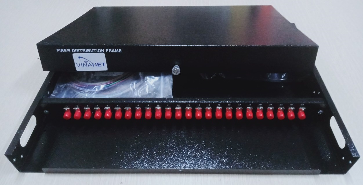 ODF 24Fo Indoor- full phụ kiện FC- Single mode - CÔNG TY TNHH CÔNG NGHỆ ...